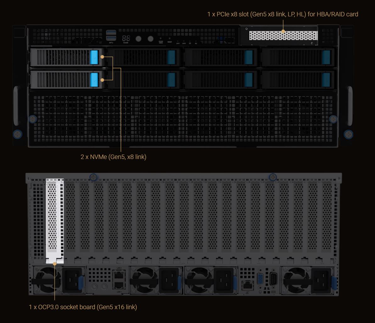ASUS ESC8000A-E12-26W10G 4U Rackmount Server Barebone - Newegg.com